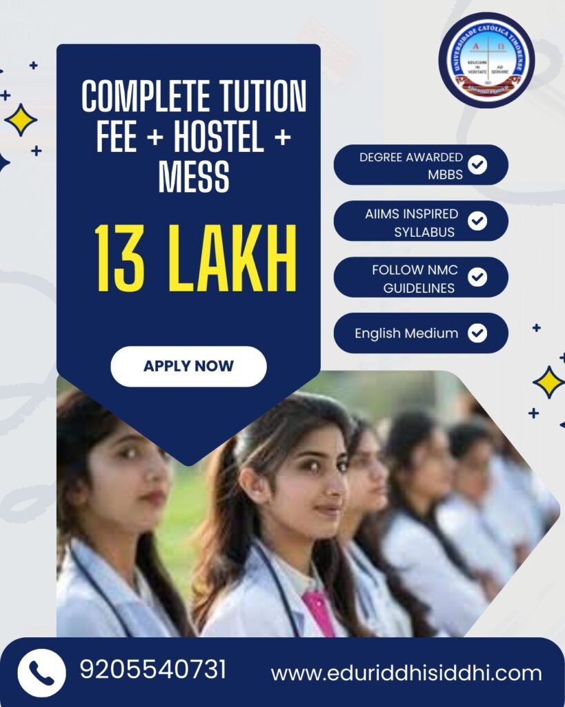 MBBS IN TIMOR – Riddhi Siddhi Education